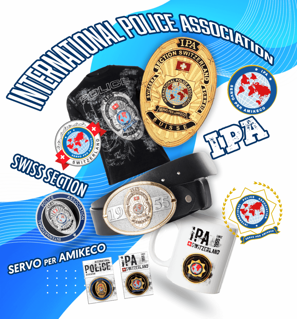 IPA casual wear and IPA gadgets from Metal Badge in Goldau